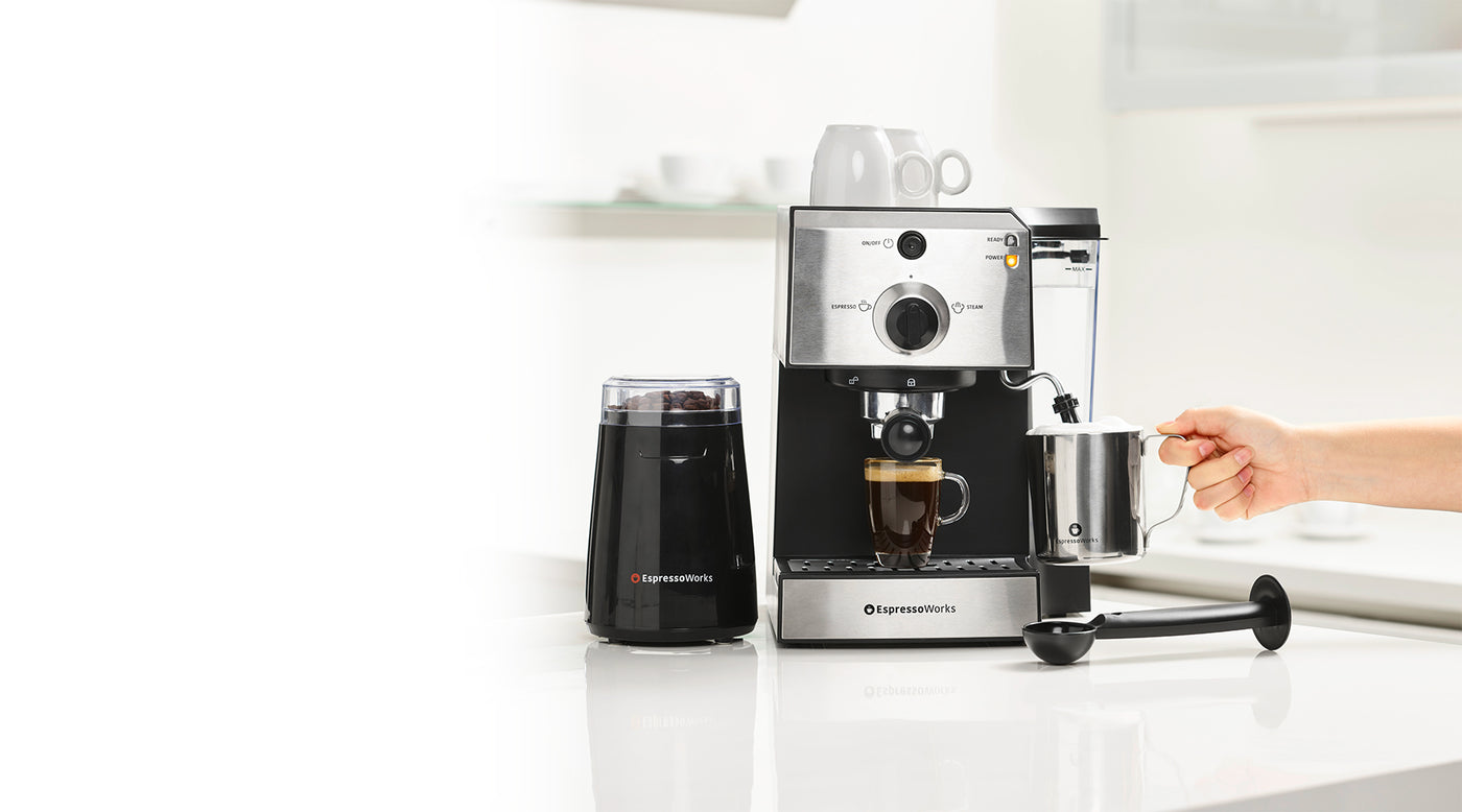 It’s not just an espresso machine, the EspressoWorks 7-Piece 15-Bar ...