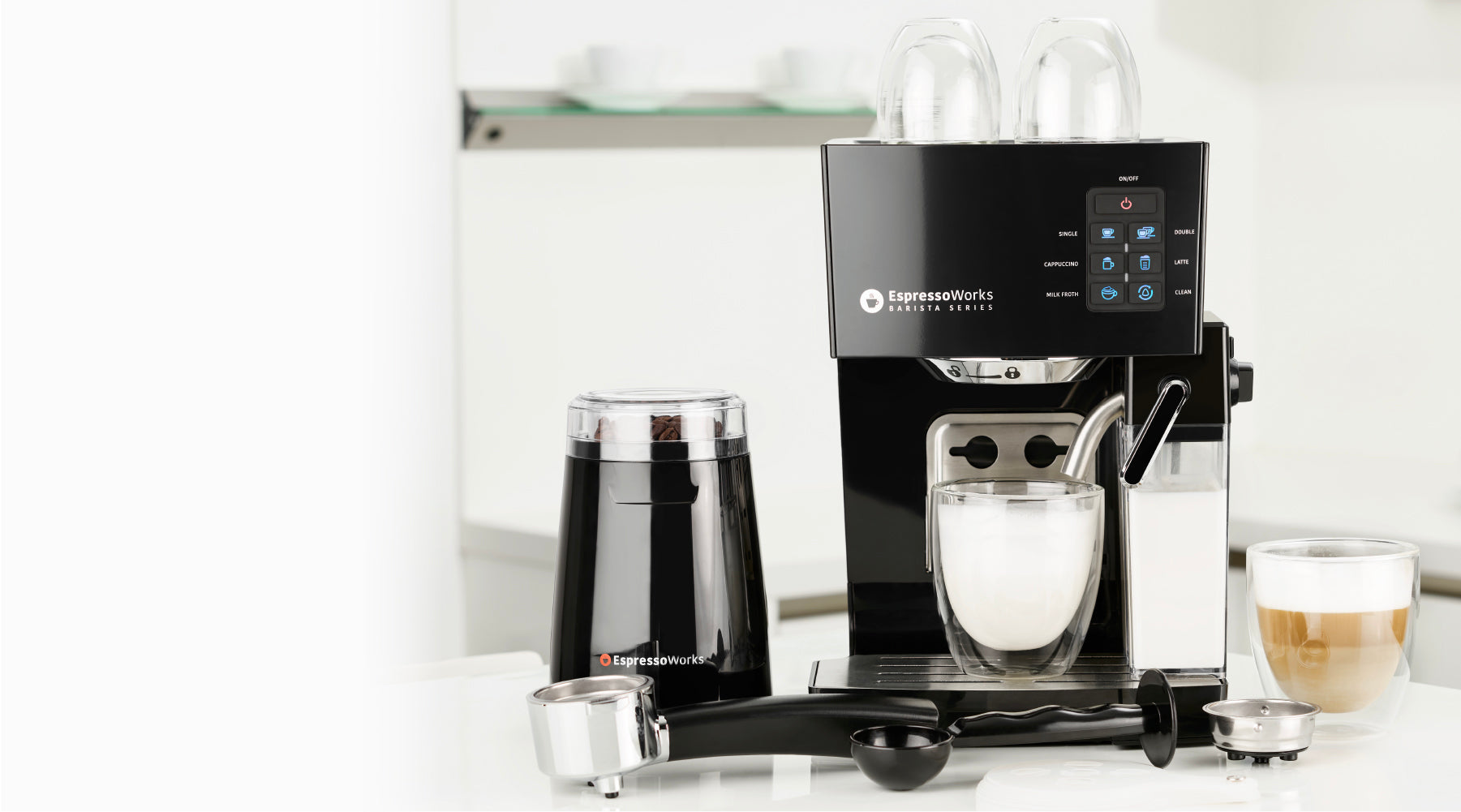 10-Piece Coffee and Espresso Machine